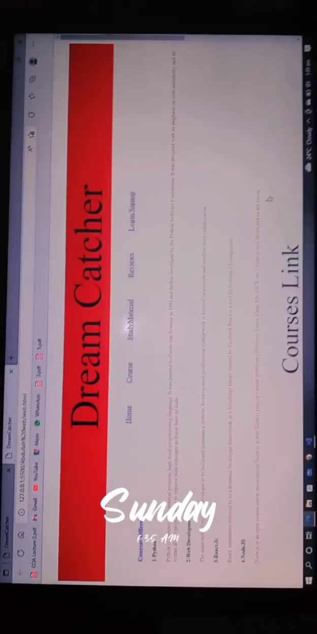 Do website development html and css front end by Asservices45 | Fiverr
