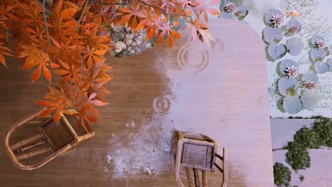 Design and visualize on 3d render your garden, landscape, green wall by ...