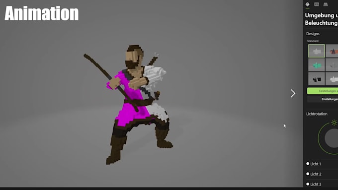 Create 3d models, animation and game sprites by Xbeauregard | Fiverr