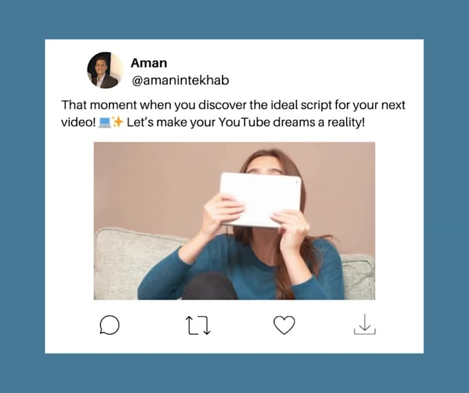 Write custom youtube scripts for viral content by Amanintekhab1 | Fiverr