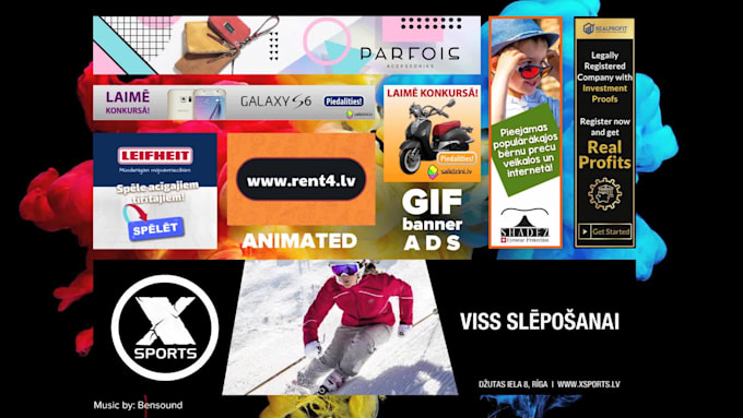 Create custom gif banner ads in any size