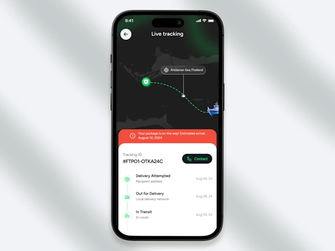 Develop a trucking company website and real time tracking mobile app by ...