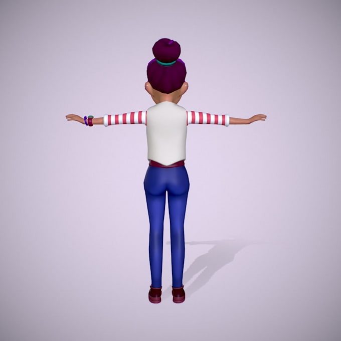 Create 3d model stylized game character by Alonka333 | Fiverr