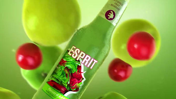 Do 3d beverage animation bottle ad animation 3d bottle drink animation ...