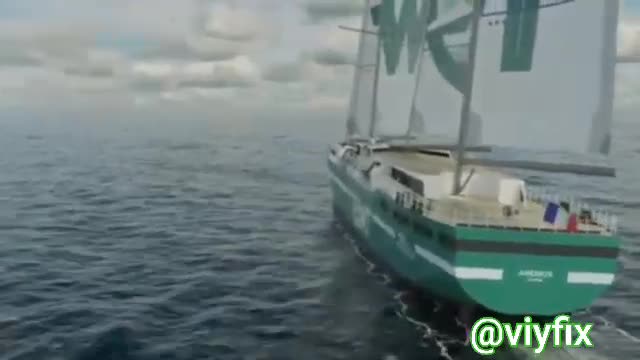 Render 3d ship animation, 3d boat animation, 3d yacht animation, 3d ...