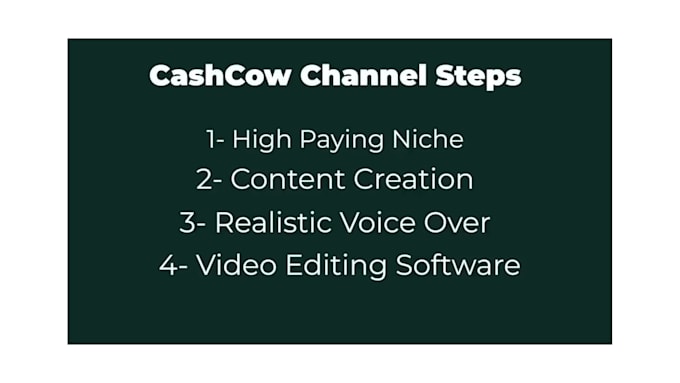 Create automated youtube cash cow videos and cash cow channel by Jynom ...
