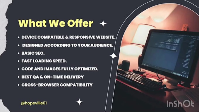 Create A Professional Website Using Html Javascript And Css By Hopevill Fiverr