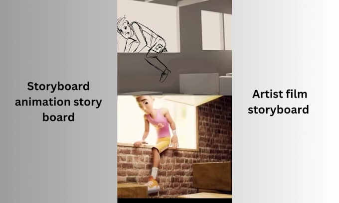 Storyboard your 3d animation for ads commercials or film by Heroicstudio71 | Fiverr