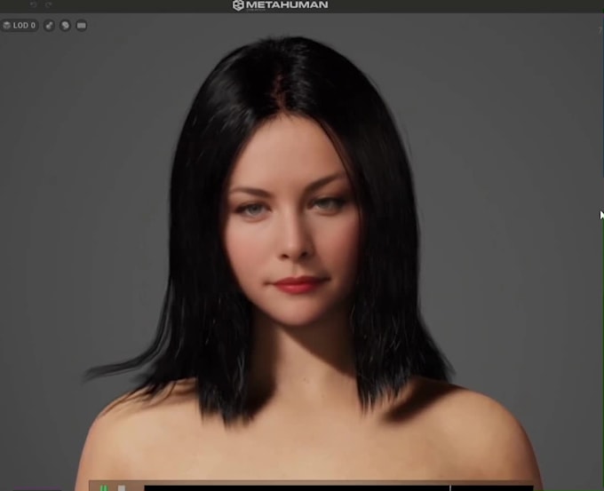 Realistic 3d metahuman character stylized metahuman design ue5 game character by Danielsmarl ...