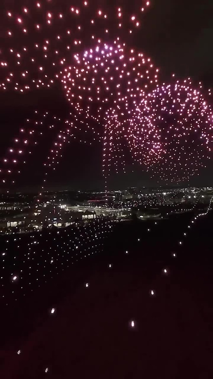 Create amazing 3d drone show 3d drone animation 3d vfx animation 3d vfx ...