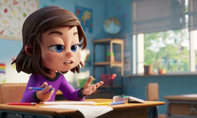 Create 3d characters for 3d disney pixar kid animation cartoon music ...