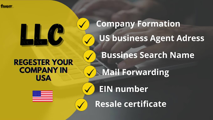 Provide llc registration with ein and resale certificate service by ...
