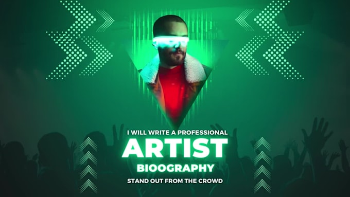 Write you a professional artist or band biography by Landsoftime | Fiverr
