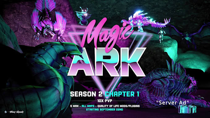 Create custom ark survival 3d renders by Torresvisuals | Fiverr