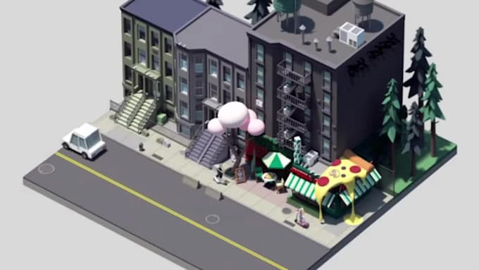 Create 3d isometric illustration, 3d isometric video, 3d explainer video by Mayamara001 | Fiverr