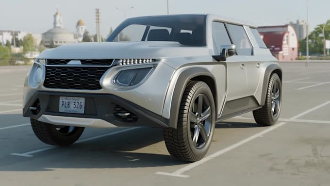 Design 3d realistic car rendering and car animation by Rohaanwaqas05 ...