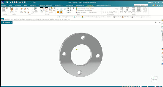 Design and model a cnc flange with technical drawings by Rmoita002 ...