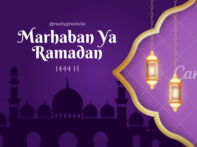 Design nice ramadan and eid greeting cards, poster by Elbob_design707 ...