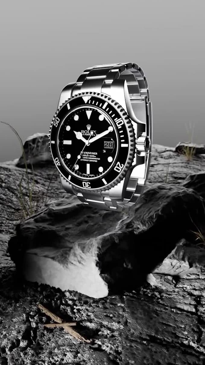 Do 3d watch animation 3d wristwatch design watch model cgi 3d watch ...