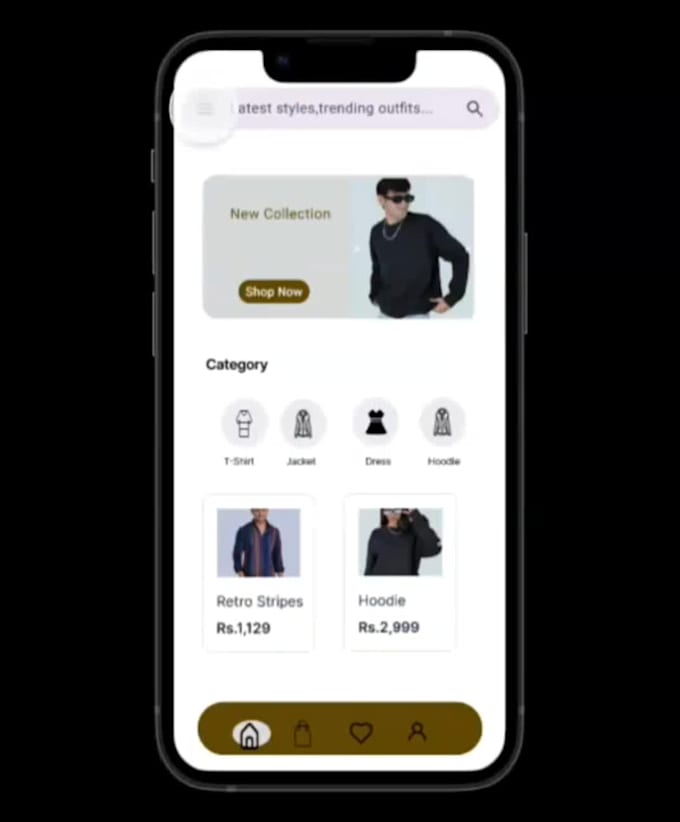 Custom app design with stunning ui andux for mobile apps by Terisri ...