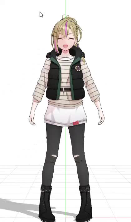 Do amazing mmd model, live2d, l2d, vtuber, vrchat avatar, mmd pv, nsfw,xgen hair by ...