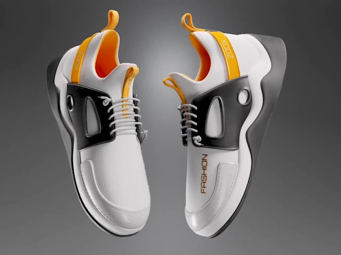 Render realistic 3d shoe animation 3d product animation 3d shoe design ...