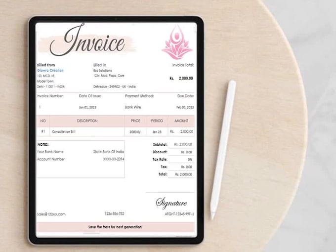 Sell inventory and invoice master for small scale business by Naval_kapoor | Fiverr