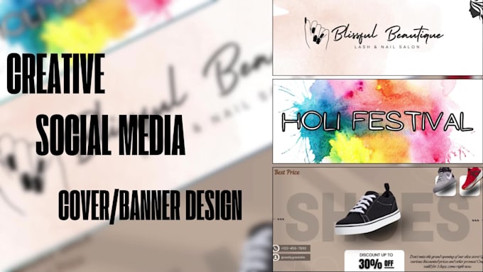 Create an amazing facebook cover banner design by Bn_solutions | Fiverr