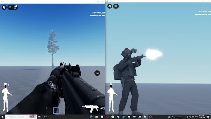 Create roblox script, roblox gui system, gun system, roblox coder for your game by Masteryxx ...