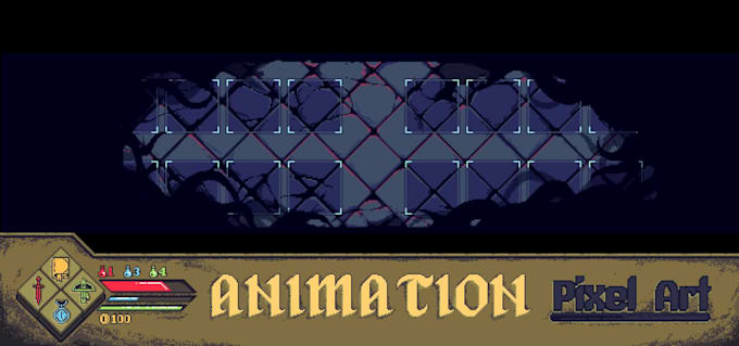 Create pixel art animations by Olgavolkova | Fiverr