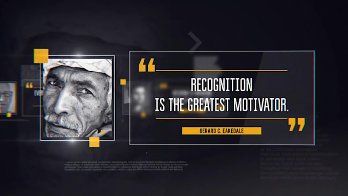 Create a stylish quotes video opener by Quotefx | Fiverr