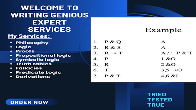 Do philosophy, logic, propositional logic, truth tables, derivations ...