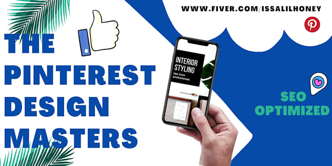 Design eye catching pinterest pins by Issalilhoney | Fiverr