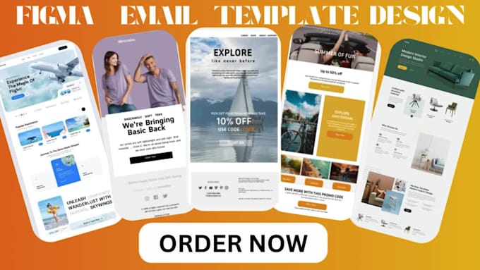 Design beautiful email templates on figma figma email template designer ...
