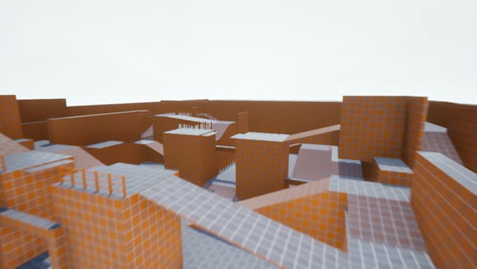 Make a level design blockout for your game by Emanik | Fiverr