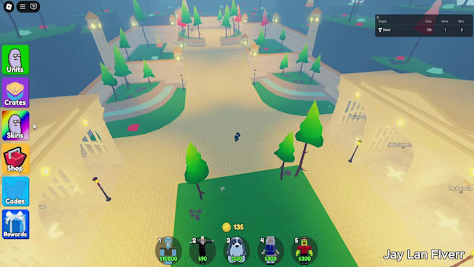 Make a roblox tower defense by Jayy_lan | Fiverr