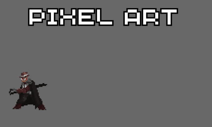 Crear animación de personajes en pixel art, hoja de sprites de píxeles ...