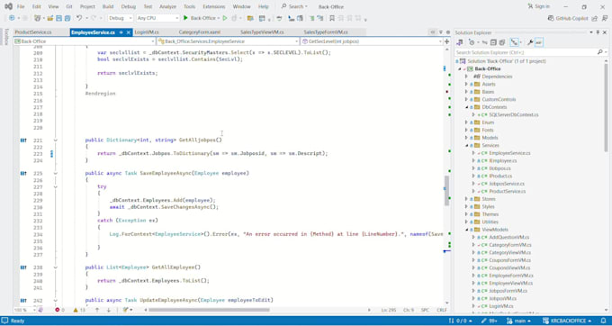 Develop Software Using Wpf Winforms Dot Net Core And Sql By