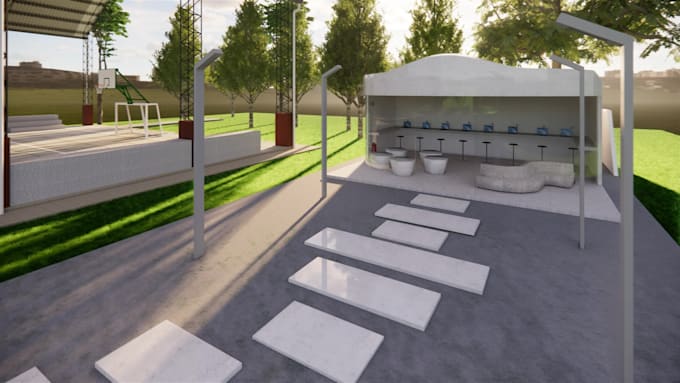 Make the rendering and 3d modeling of the house, project, room or ...