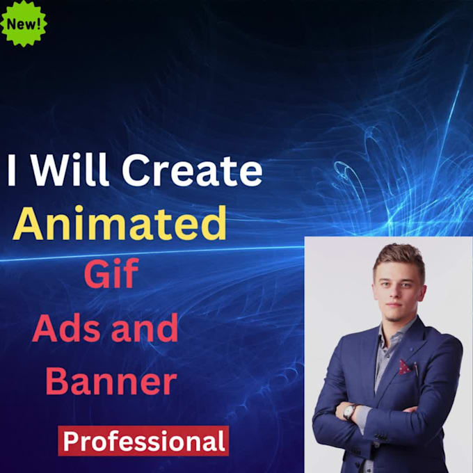 Create eye catching gif ads for your business by Zeeshan_mzq | Fiverr