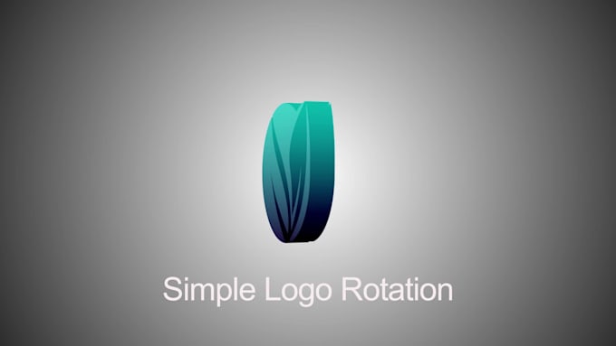 Create a 3d rotating logo animation gif by Kamran815 | Fiverr