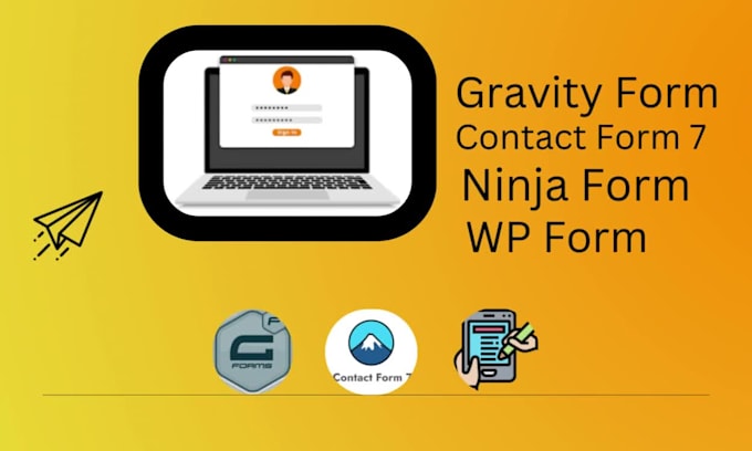 Create wordpress contact form 7, gravity form, ninja form by Worldrare4u | Fiverr