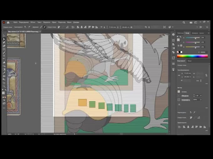 Creation of vector and raster illustrations by Yan_tokar | Fiverr