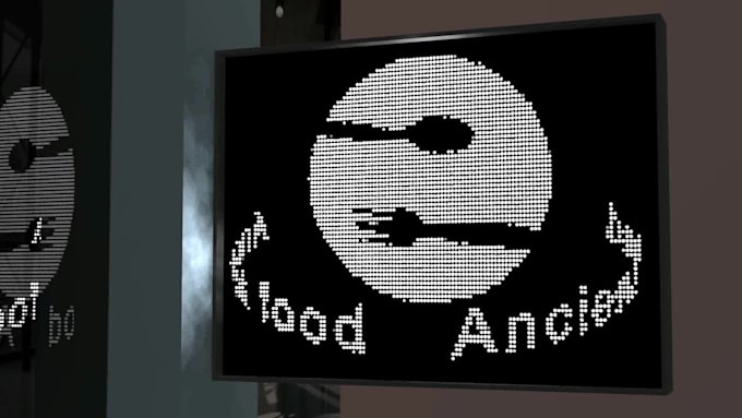 Animate the simple gif in the led display single r g b by Chula ...
