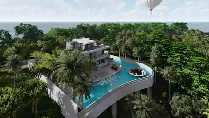 Design architectural 3d model rendering, house exterior, walkthrough by Archi_3d_ | Fiverr