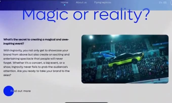 Design 3d animated webflow website framer website webflow membership nextjs by Dave_matts | Fiverr