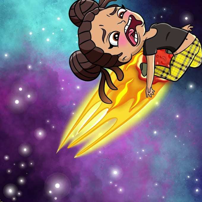 Draw your chibi gaming avatar by Smoothytoons | Fiverr