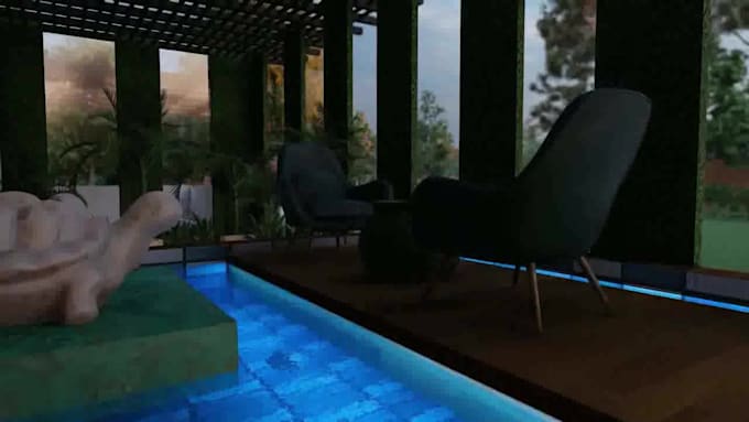 Create architectural 3d modeling and animation walkthrough by Nimblestudios | Fiverr