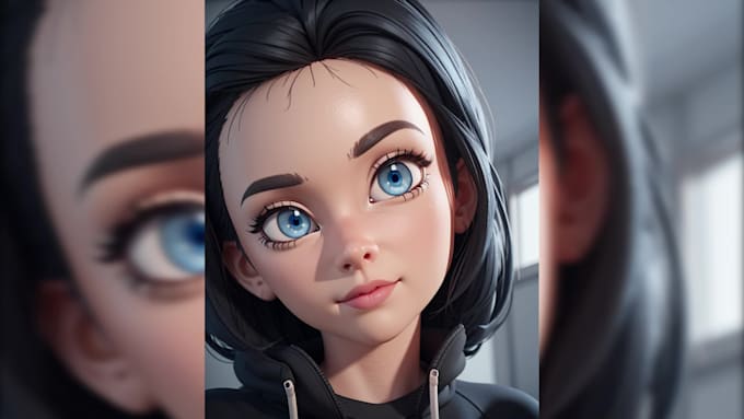 Create 3d pixar cartoon characters and transform photo into a cartoon ...