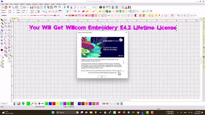 Installez le logiciel wilcom sur votre système windows 7, 10 ou 11